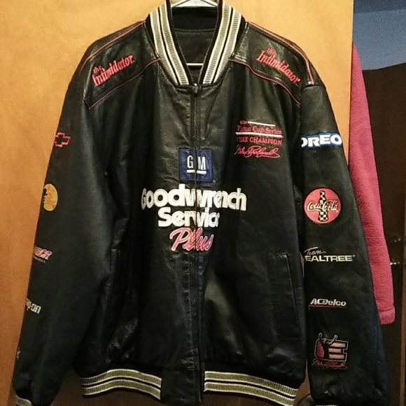 Nascar | Jackets & Coats | Vintage Dale Earnhardt Leather Jacket | Poshmark